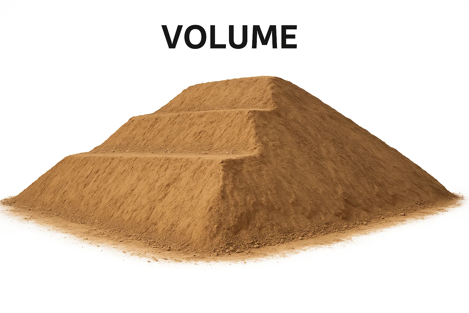 Calcul de Volume pour un Talus - Exercice corrigé