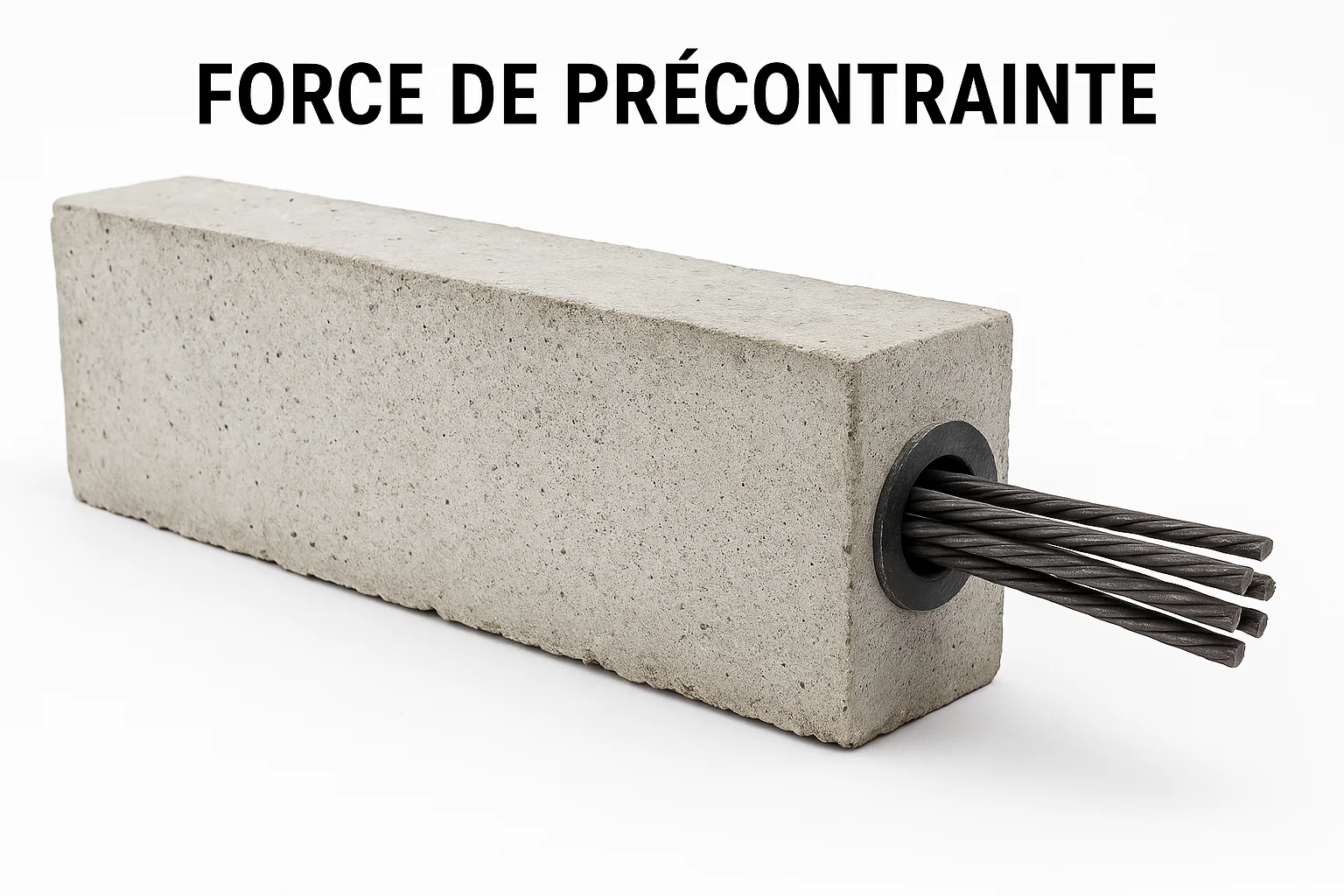 Calcul de la force de précontrainte - Exercice corrigé