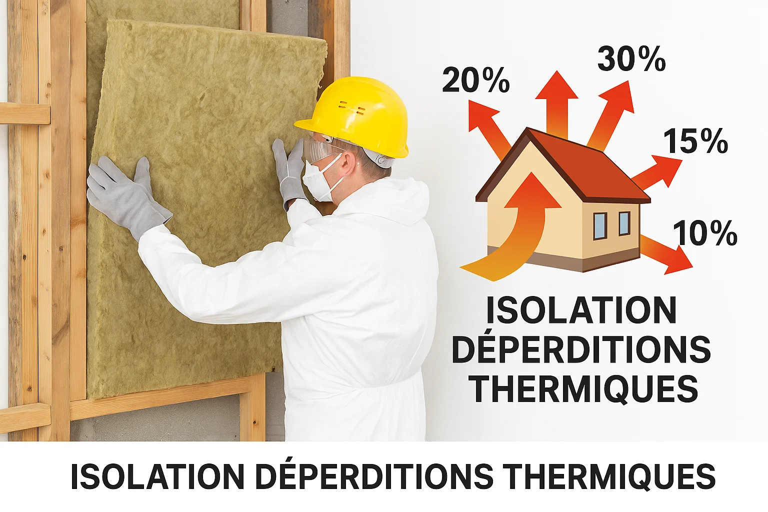 Calcul des Déperditions Thermiques - Exercice corrigé
