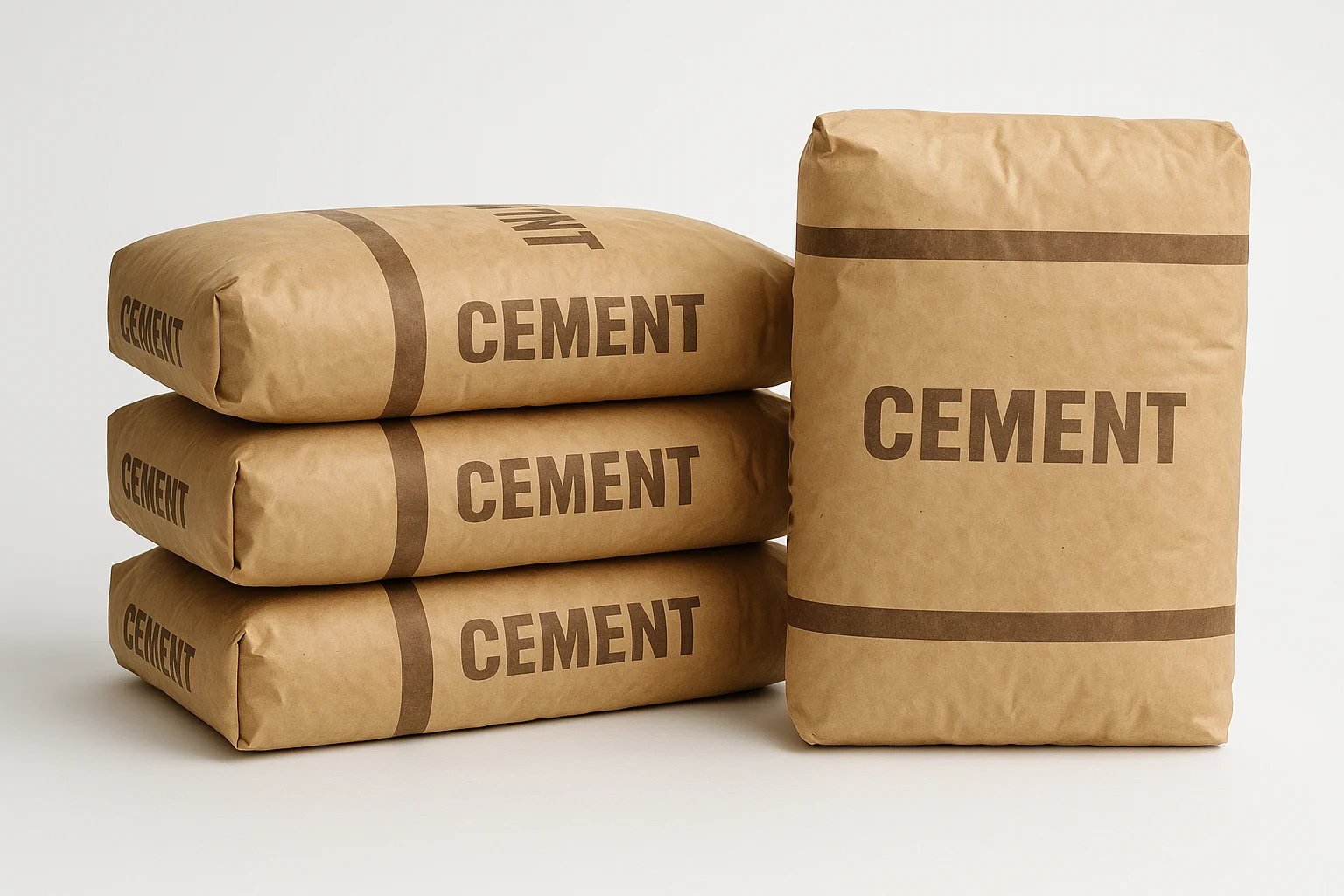 Calcul du nombre de sacs de ciment - Exercice corrigé