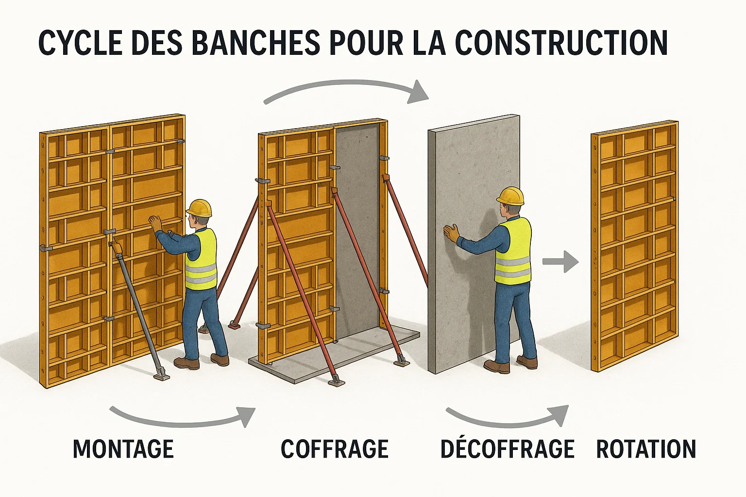 Cycle des Banches pour la Construction - Exercice corrigé