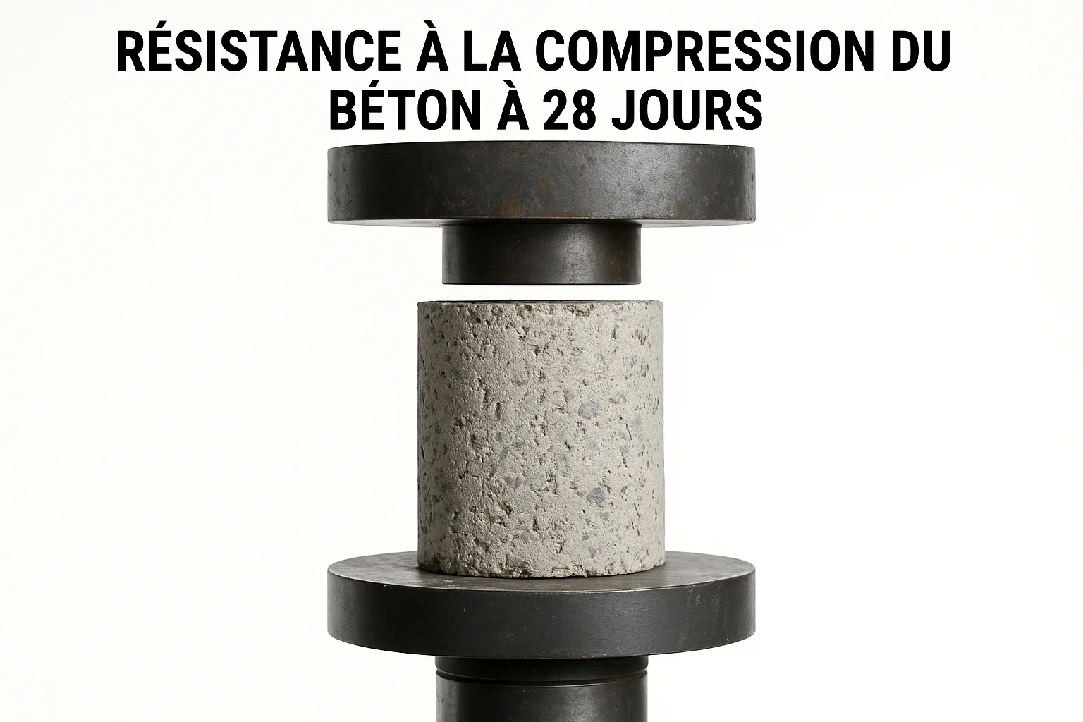 Résistance à la Compression du Béton à 28 jours - Exercice corrigé