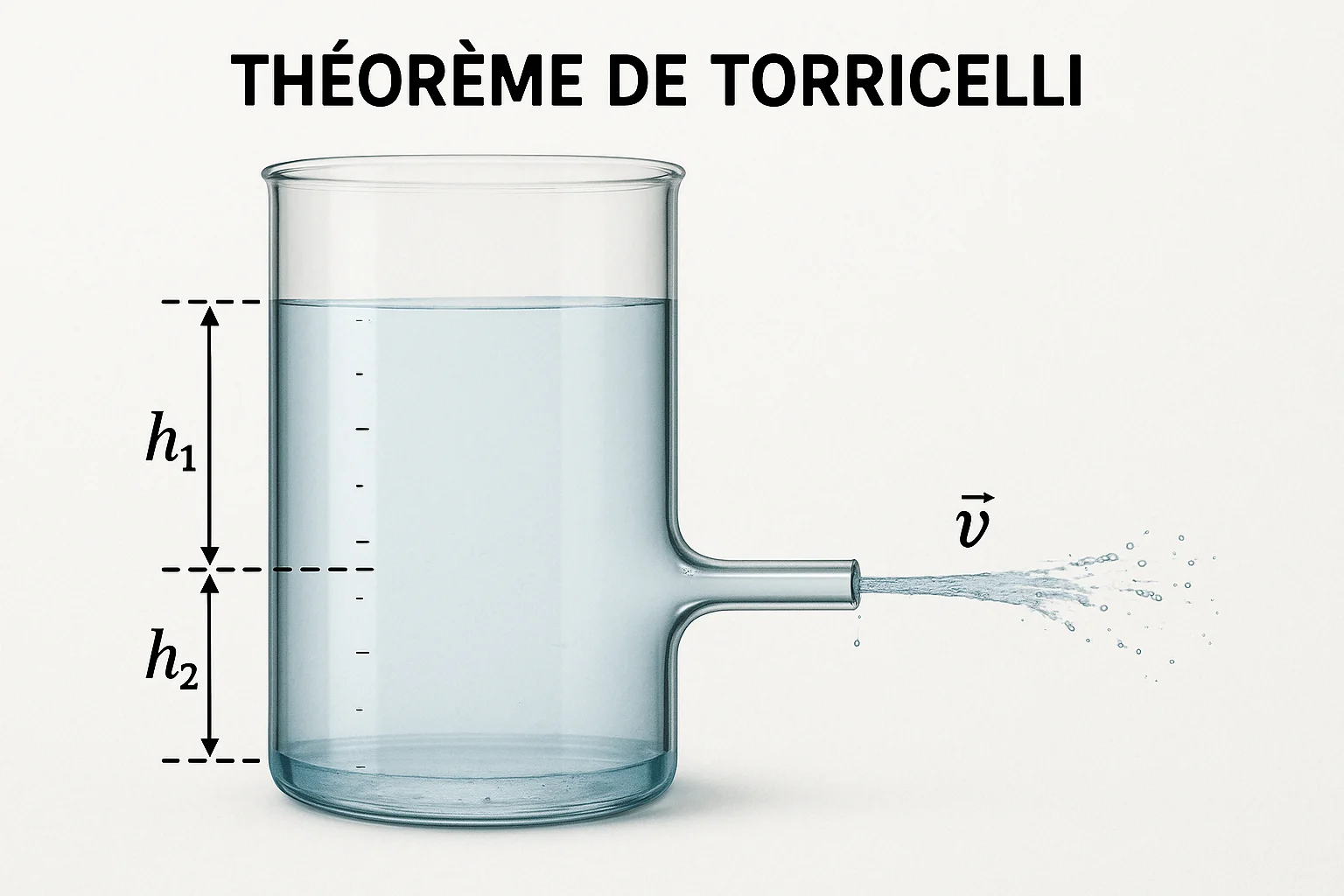 Théorème de Torricelli - Exercice corrigé