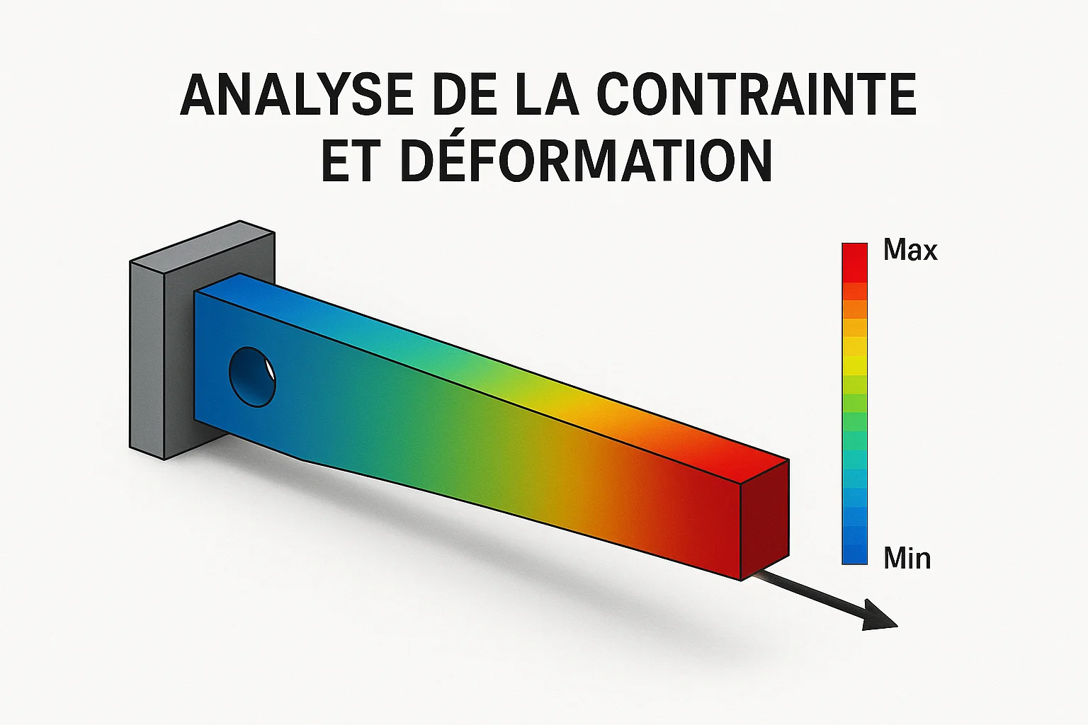 Analyse de la Contrainte et Déformation - Exercice corrigé