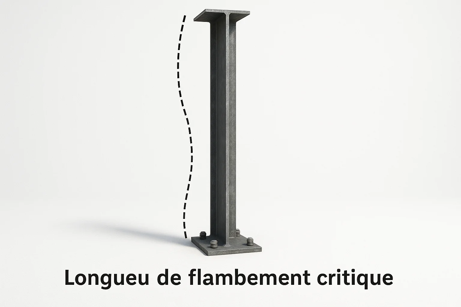 Calcul de la longueur de flambement critique - Exercice corrigé