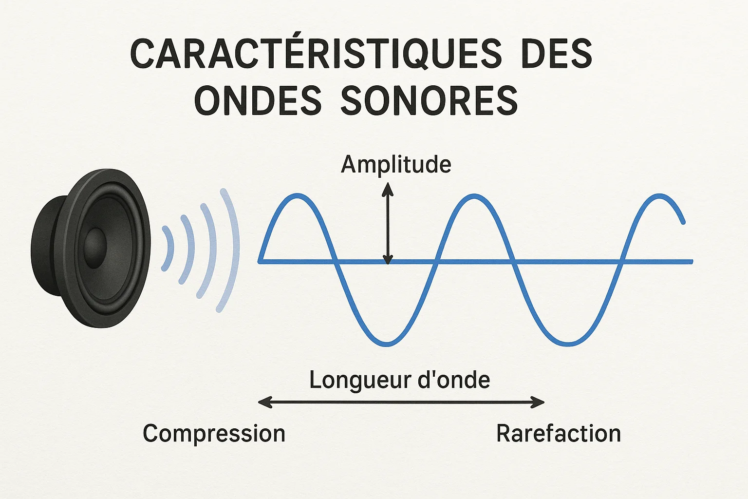 Caractéristiques des Ondes Sonores - Exercice corrigé