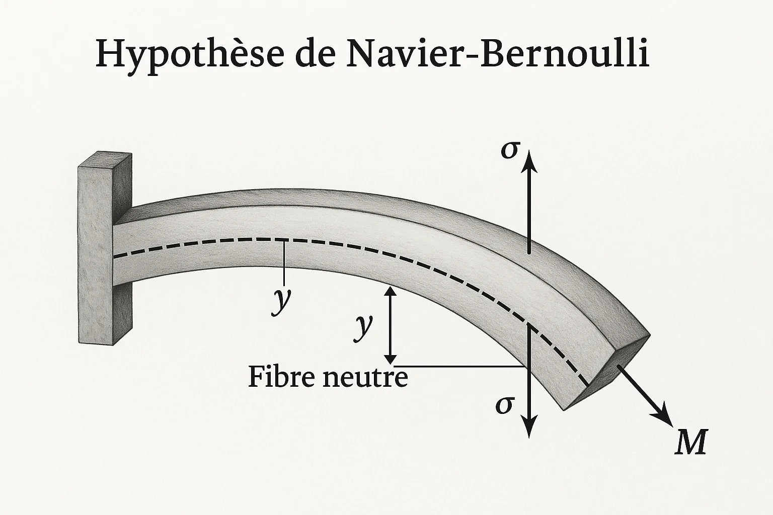 Hypothèses de Navier-Bernoulli - Cours Génie Civil