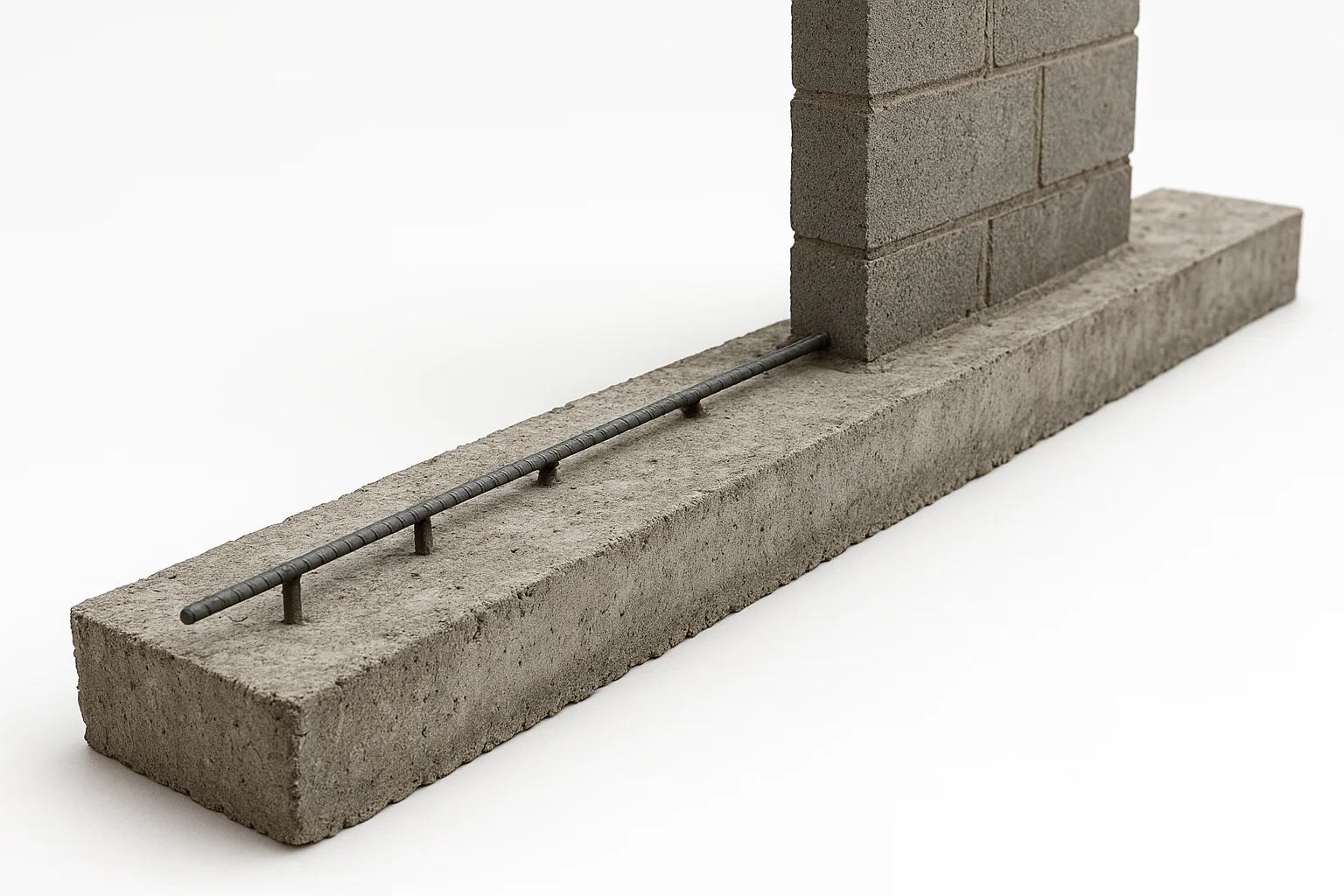 Métré d'une Semelle Filante en Béton Armé - Exercice corrigé