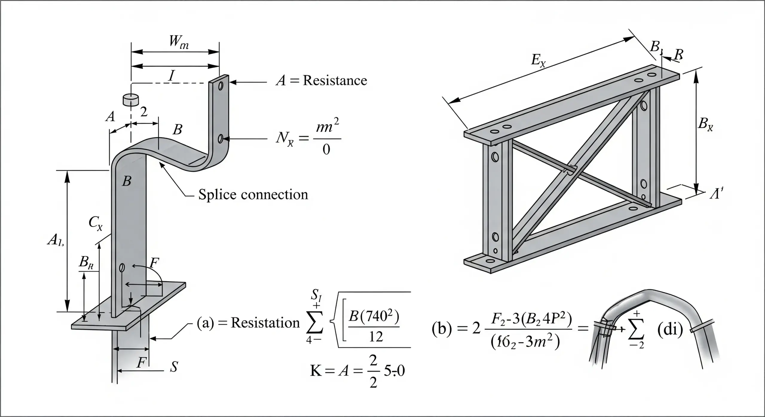 Dimensionnement d'un éclissage de membrures - Exercice corrigé